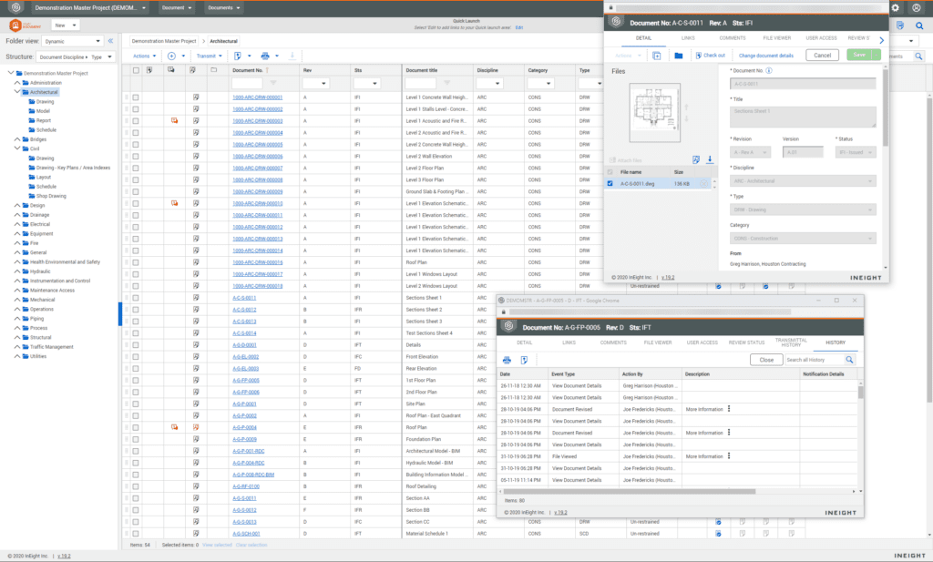 Capital Project Document Management Features | InEight
